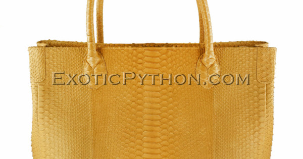 Python skin bag BG-209 - "EXOTIC PYTHON"